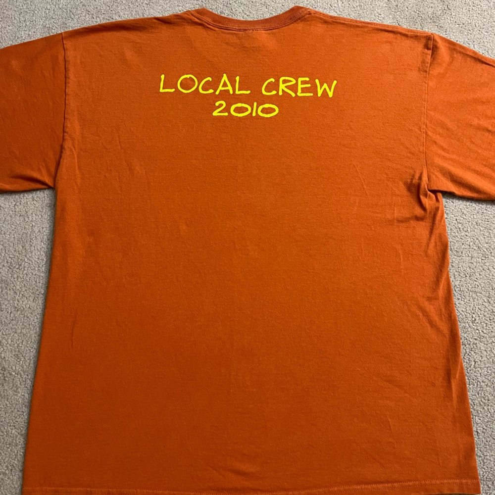 '10 Dave Matthews Bands Dancing Nancy Logo Orange Cre… - Gem